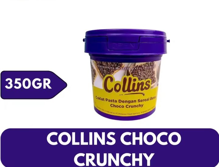 Collin Coklat Crunchy 350gr - Selai Coklat Crispy (Kemasan ASLI Pabrik ...