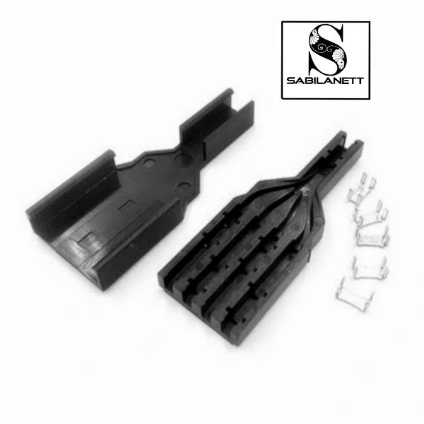 Casing Pelindung Penyambungan Kabel Fo Fiber Optic 4 Core FTTH | Lazada ...