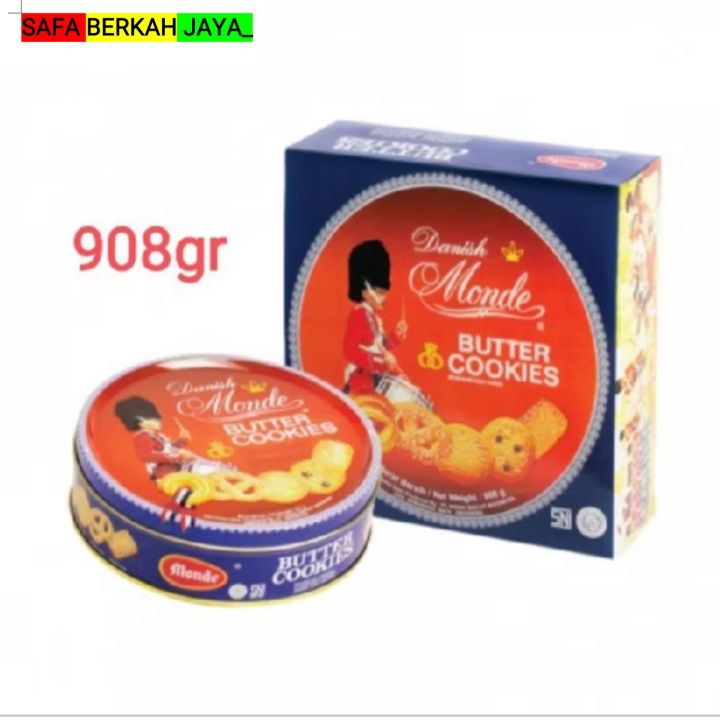 Monde Butter Cookies 908g/biskuit kaleng | Lazada Indonesia