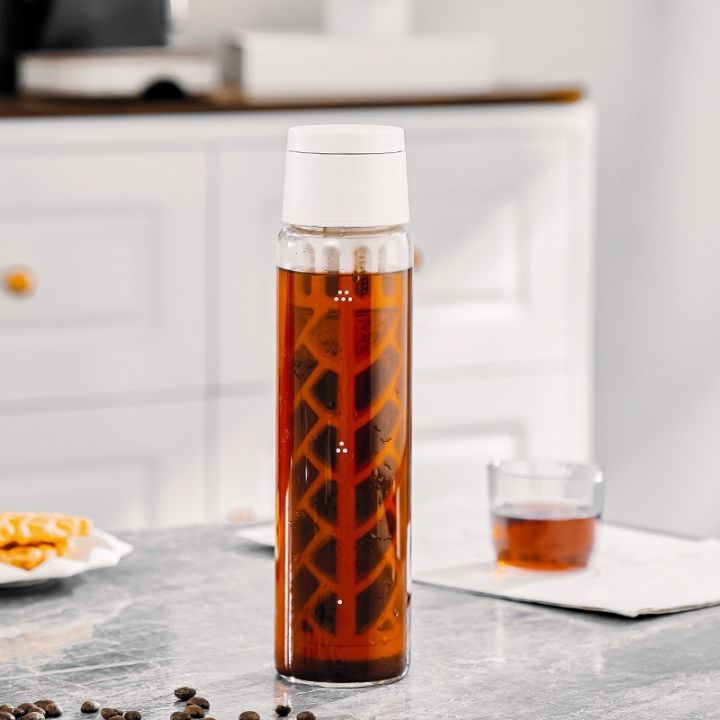 ONEISALL Cold Brew Pot Coffee Filter Pot Cold Kettle Teapot Cold Brew ...