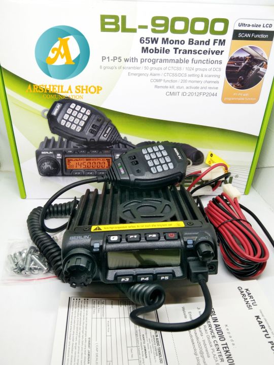 Radio Rig Berlin BL 9000 vhf 65 watt original | Lazada Indonesia