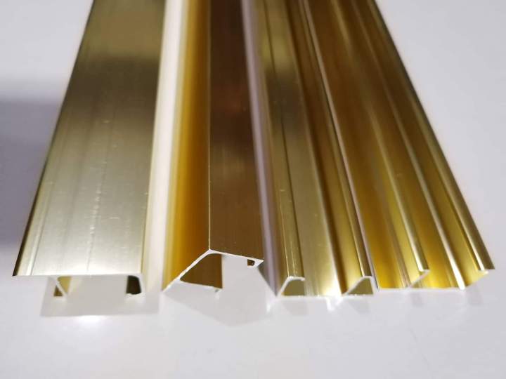 2pcs aluminum type c handle continous grab handle screw type 1.5meters ...