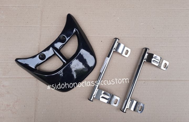 Paket begel yamaha fiz R set belakang warna HITAM dan begel samping set ...