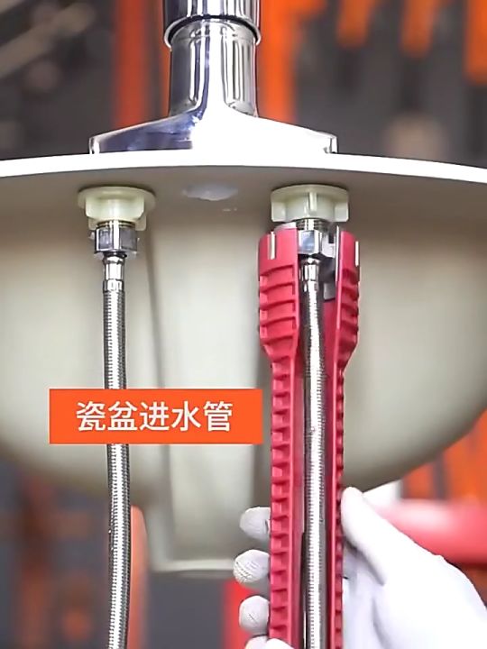 Sink wrench multifunctional sink wrench 8-in-1 kitchen sink repair ...