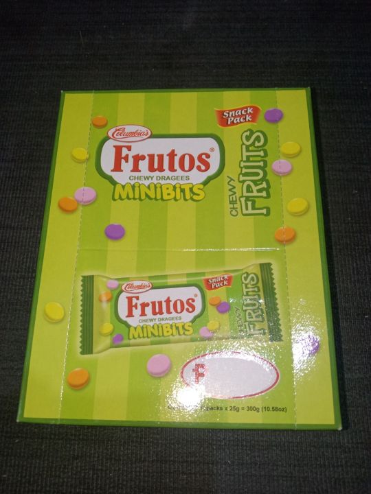 Frutos Chewy Dragees Minibits Chewy Fruits 12 Packs 300g Lazada Ph