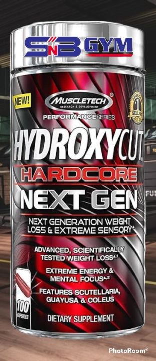 MuscleTech Hydroxycut Hardcore Next Gen 100 caps. | Lazada PH