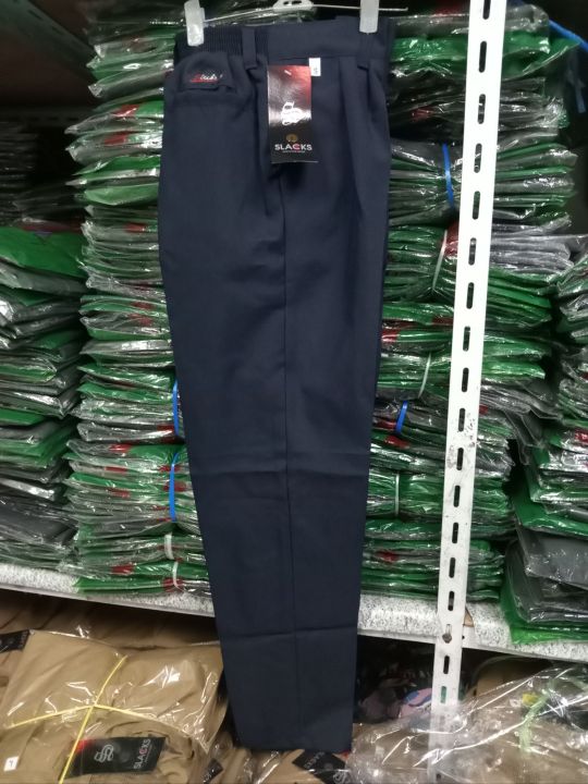 Slacks navy blue pants garter school uniform | Lazada PH
