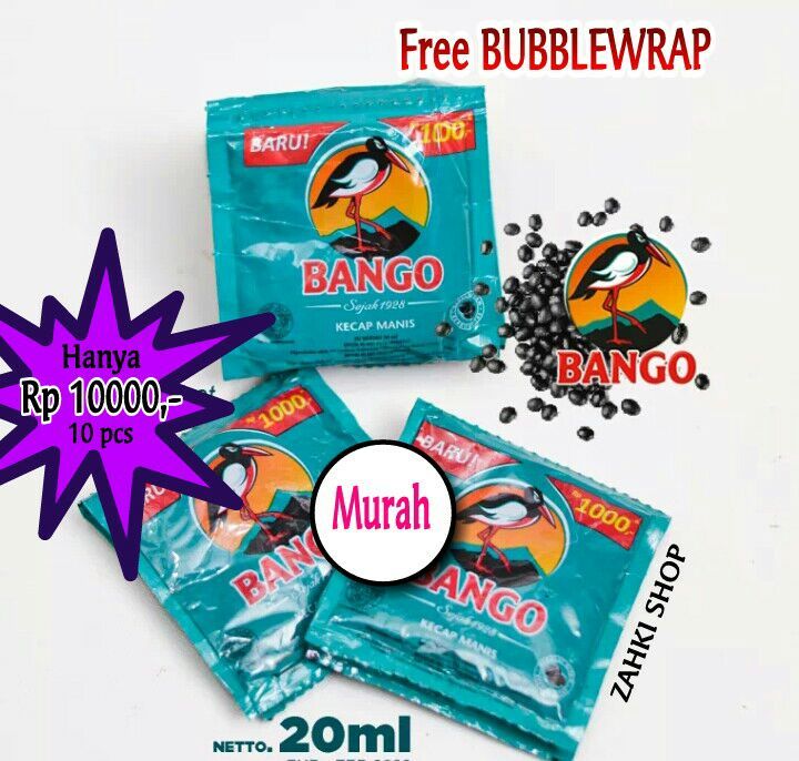 Kecap Bango Sachet isi 10 sachet | Lazada Indonesia