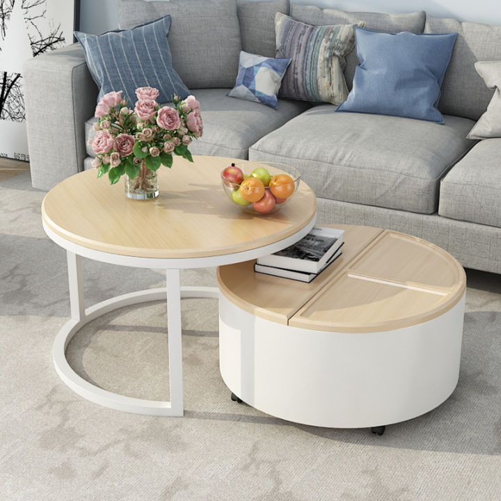 Scandinavian Accessible Luxury Coffee Table Modern Minimalist Internet ...