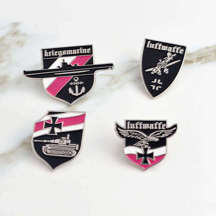 ww2 wwii Fighter Warship Eagle Tank German Luftwaffe Air Force Brooches ...