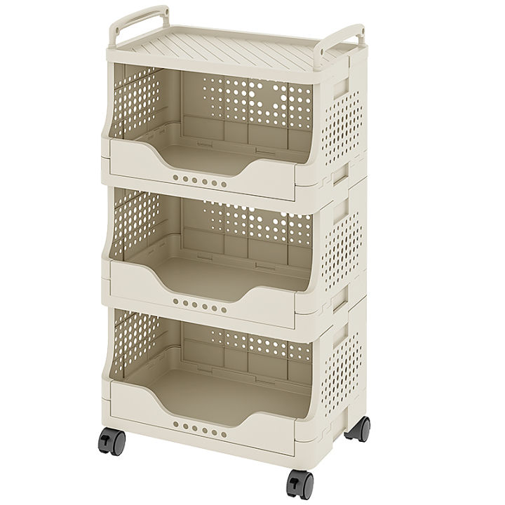 ROYALSTAR | Mobile Snack Storage Cart Multi-Level Bookshelf for Living ...