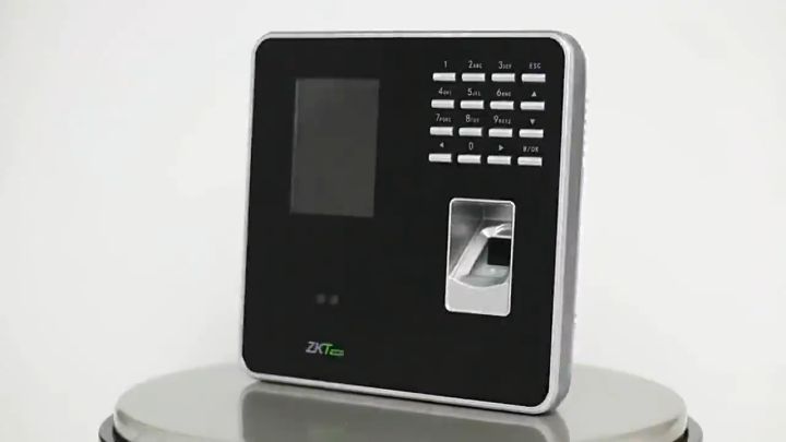 ZKTECO Time Attendance Machine Biometric Face Fingerprint Recognition ...
