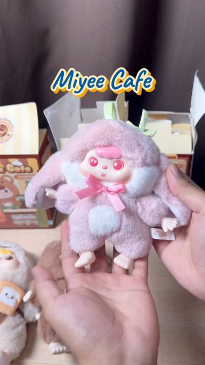 ตุ๊กตาพวงกุญแจ Miyee Cafe Plush Blind Box พวงกุญแจ ของแท้100% ของใหม่ ...