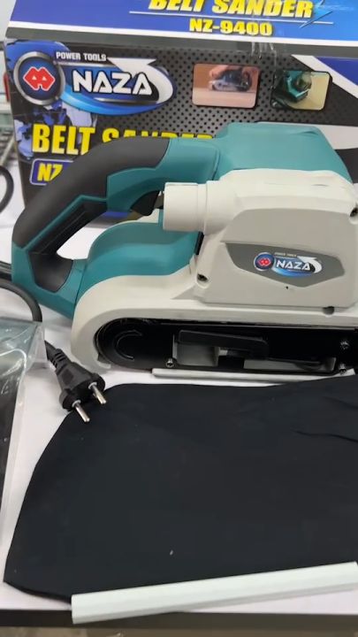 NAZA NZ-9400 เครื่องขัดกระดาษทรายสายพาน 4" | Lazada.co.th