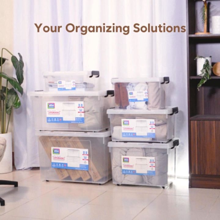 Home Gallery Stackable Storage Box with Handle, Available in 14L, 20L ...