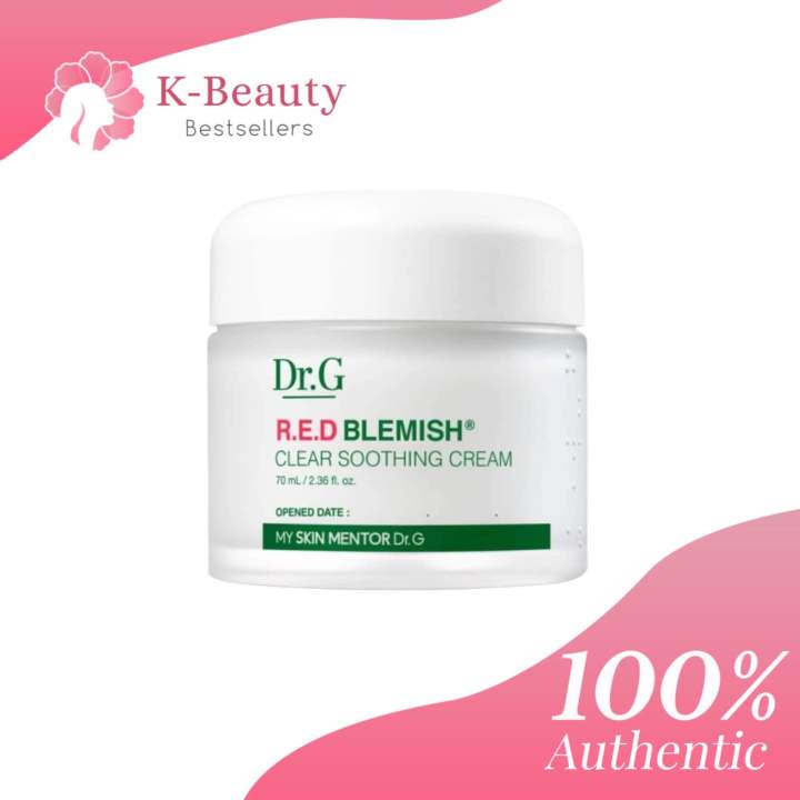 Dr.G R.E.D Blemish Clear Soothing Cream 70ml | Lazada PH