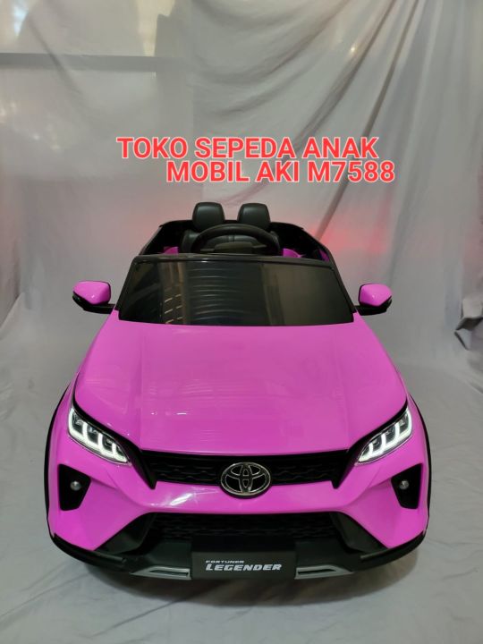 Mobil Listrik Aki Anak TOYOTA FORTUNER LEGENDER M-7588 Dual Terbaru ...