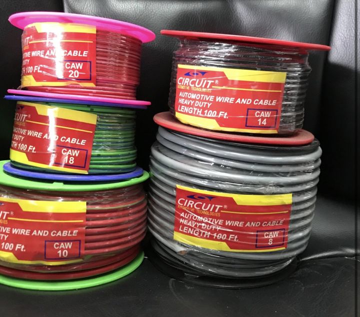 Autowire #14 Circuit Brand 100 ft. / 30.48 meters | Lazada PH