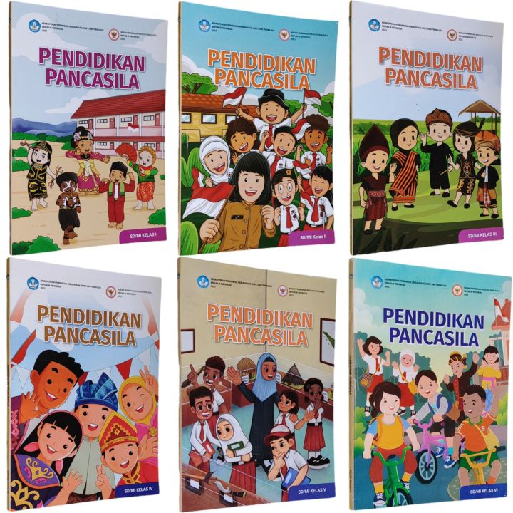 PENDIDIKAN PANCASILA SD/MI KELAS 1-6 KEMENDIKBUD KURIKULUM MERDEKA EDISI REVISI 2023 | Lazada ...