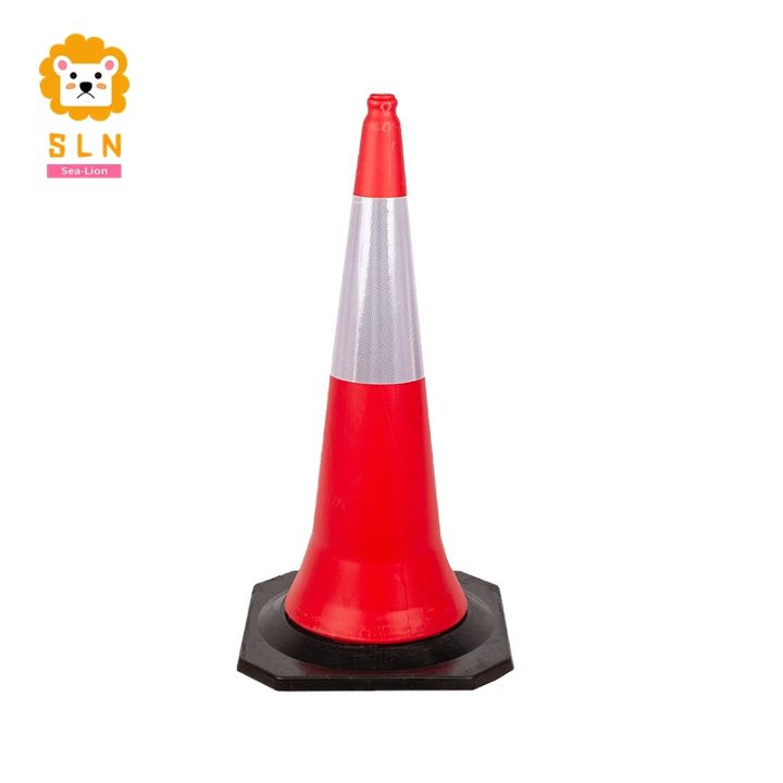 【Sea-Lion】Safety Cone Traffic PVC Cone Double Reflective Sticker 680mm ...
