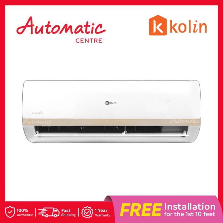 Kolin IW25-WCT10M1M32 2.5HP Inverter Basic with Wi-Fi Control Split ...