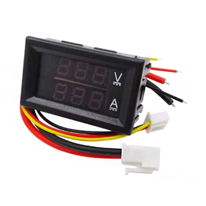 DC 0-100V 50A Digital Voltmeter Ammeter Dual Display Voltage Detector Current Meter Panel Amp ...