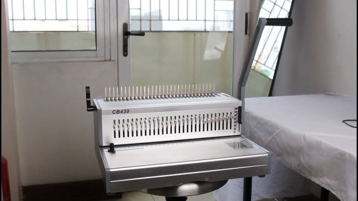 CB430 A3 Size Comb Binding Machine Heavy Duty Manual 25 Sheets Punching ... CB430 A3 Size Comb Binding Machine Heavy Duty Manual 25 Sheets Punching ...