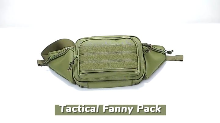 HOL Tactical Concealed Carry Crossbody Belt Bag Fanny Pack Holster ...