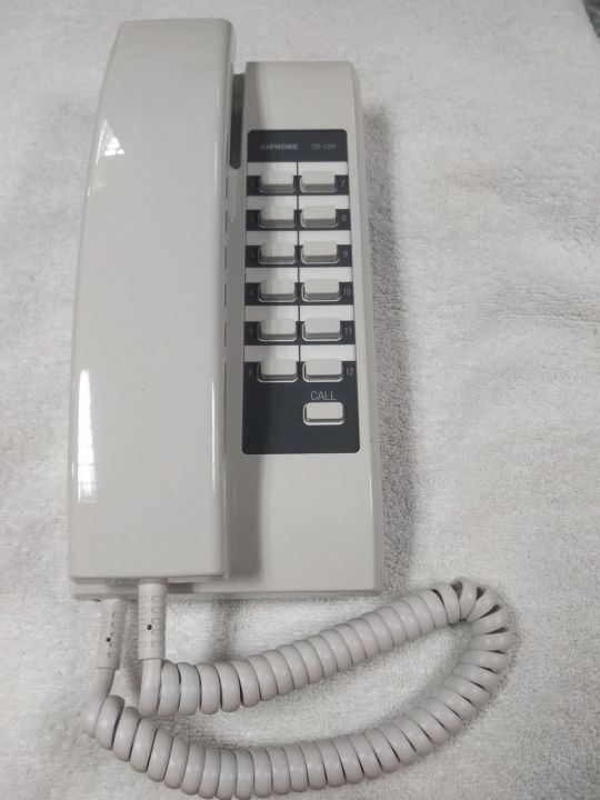 AIPHONE HANDSET INTERCOM 12 STATION (TD-12H/B) | Lazada PH