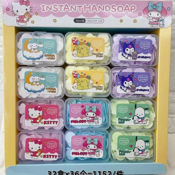 Portable Soap Sheets Outdoor Travel Disposable Handwashing Tablets ...