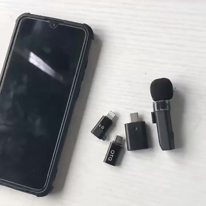 Wireless Microphone Phone Adapter typec Mother Turn micro Live ...
