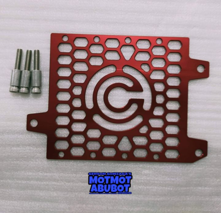 Honda Click V1 V2 V3 CNC Radiator Cover Red | Lazada PH