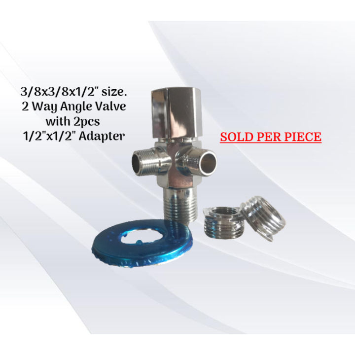 original angle valve 2way &1way ,1/2"at 3/8" availble per 1pc | Lazada PH