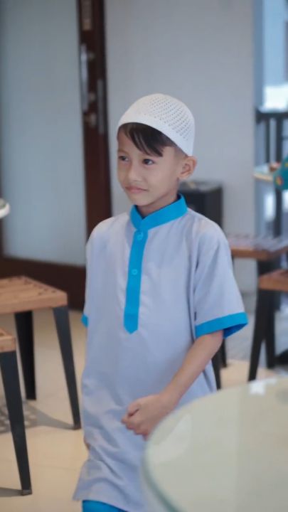 Baju Koko Anak Model Pakistan Rainan Bonus Peci Rajut | Lazada Indonesia