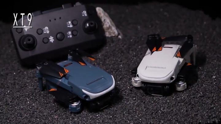Drone RC โดรน XT9 โดรนถ่ายภาพทางอากาศ โดรนบังคับ มินิเสียงพึมพำ 4K HD ...