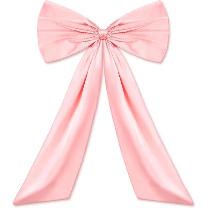 Pink Large Bow Big Coquette Bow for Backdrop Birthday Party Room Wall ...