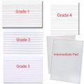 Intermediate pad /Grade pad / Writing paper grade 1/2/3/4 | Lazada PH
