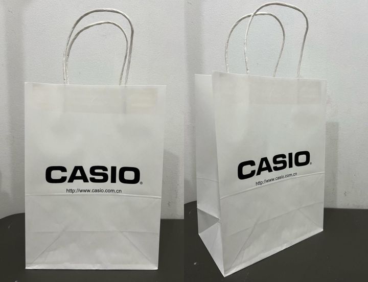 Casio paper bag | Lazada PH