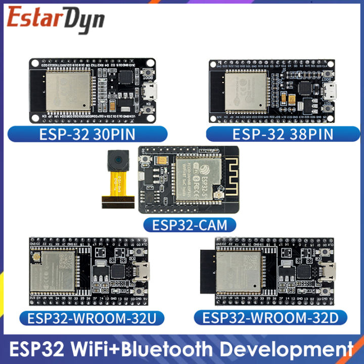 ESP32 Development Board WiFi+Bluetooth Ultra-Low Power Consumption Dual Core ESP-32 ESP-32S ESP ...