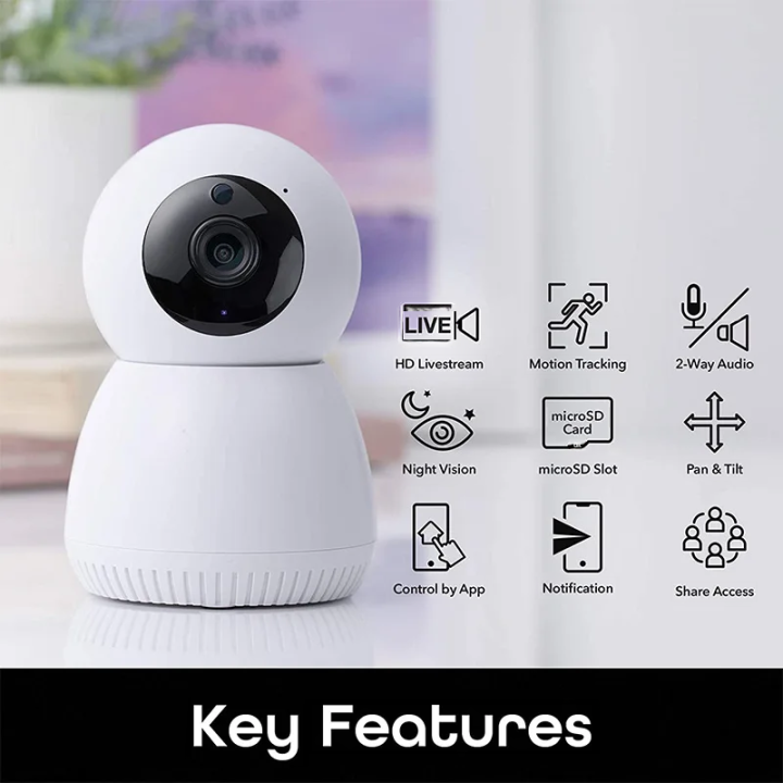 Wifi Camera Pan-tilt King Dual-direction Voice Control Wireless Camera ...