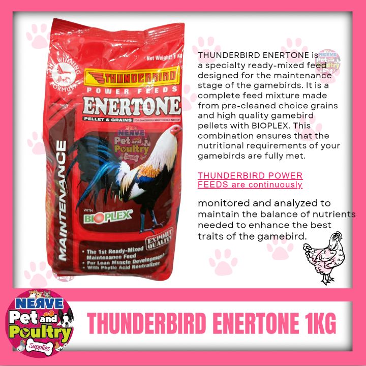 THUNDERBIRD ENERTONE 1 KG PACK MAINTENANCE | Lazada PH
