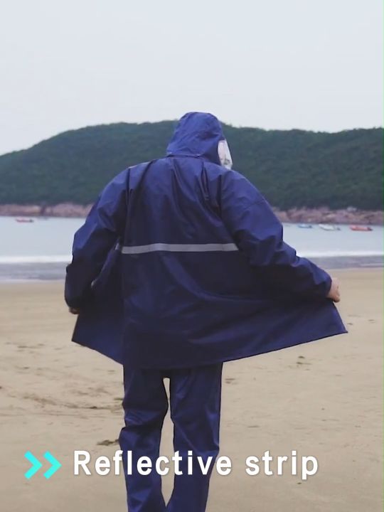 #922titanium Raincoat Rubberized Makapal Kapote Popular Raincoat ...
