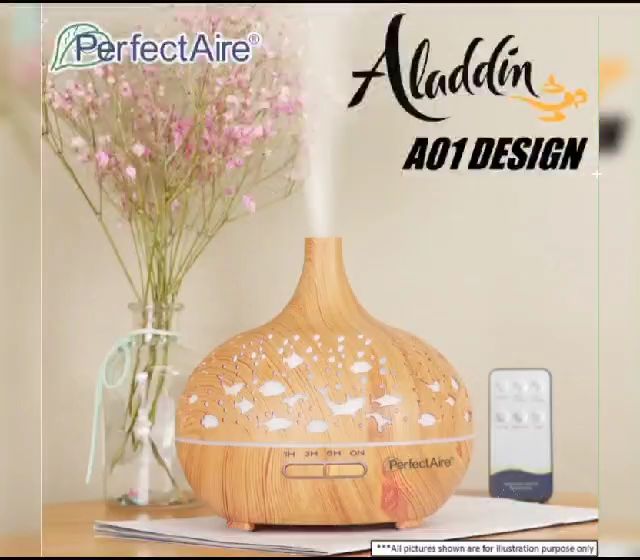【READY STOCK现货】PERFECTAIRE Aladdin Elegant Wood Grain Design with ...