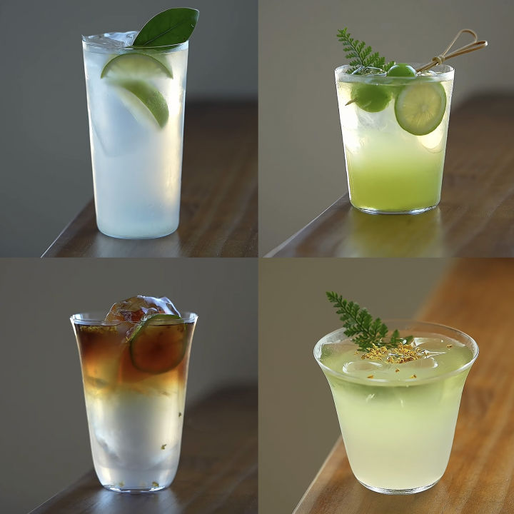 Ultra-Thin Glass Cup Classic Bar Cocktail Drink Cup Ocean Wave Cup ...