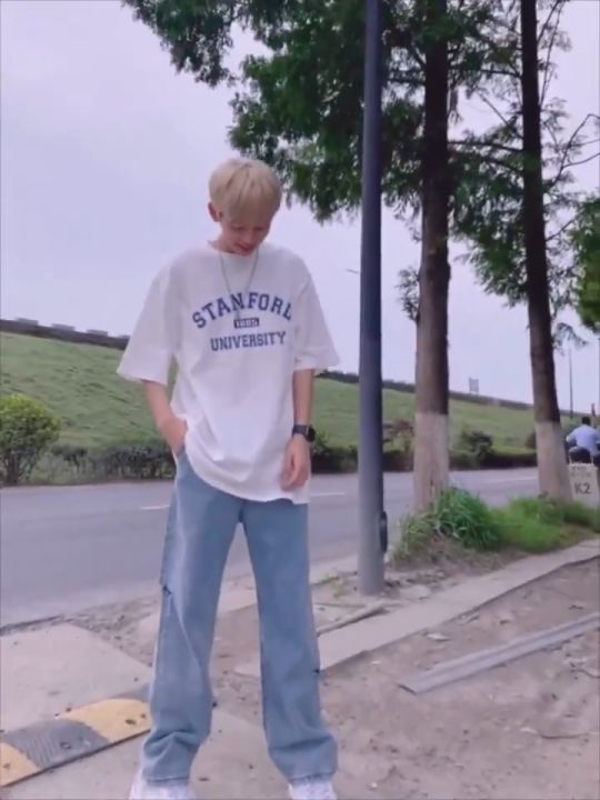 Áo thun nam nữ unisex tay lỡ phông form rộng STANFORD local brand teen ...