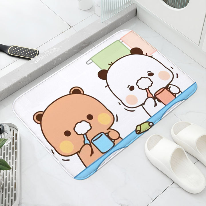 1Pc Bubu and Dudu Cute Cartoon Welcome Mat Entrance Doormat Balcony ...