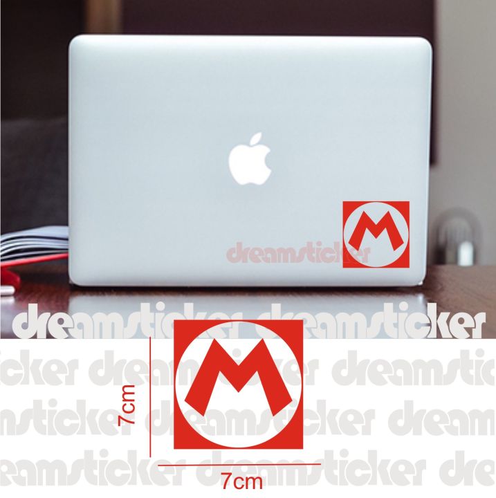 Stiker Super Mario Logo Sticker Laptop MacBook Decal | Lazada Indonesia
