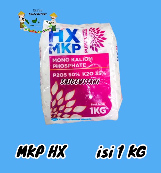 Pupuk MKP HX 1KG Kemasan Pabrik Pupuk Pembesar Pemanis Buah Semua Tanaman | Lazada Indonesia