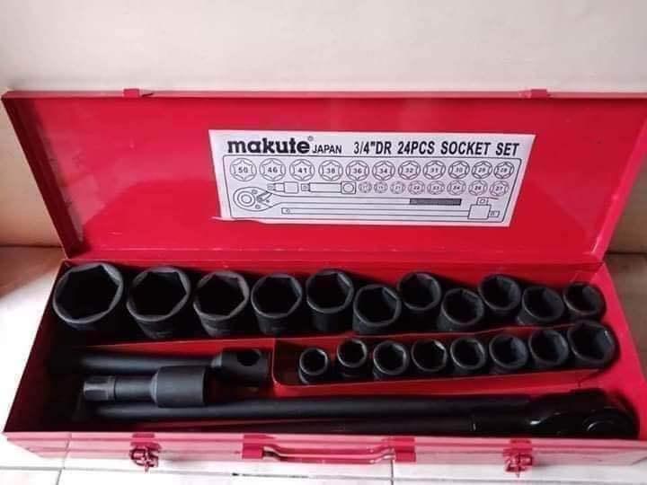 Original makute japan dr 24pcs socket set tools | Lazada PH