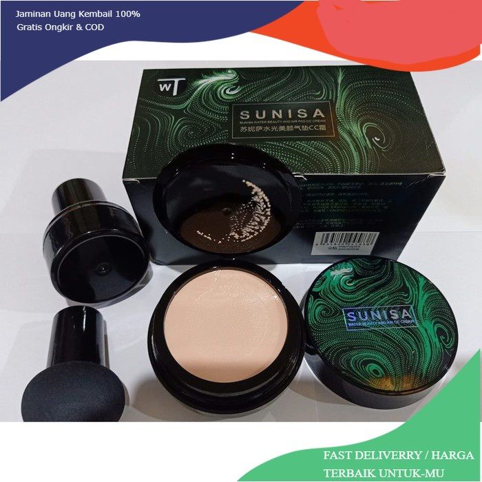 ORIGINAL BEDAK SUNISA BB CREAM WATER BEAUTY / Mushroom head cream ...